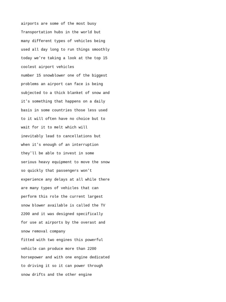 %5BEnglish (Auto-generated)%5D 15 STRANGE Airport Vehicles %5BDownSub ...