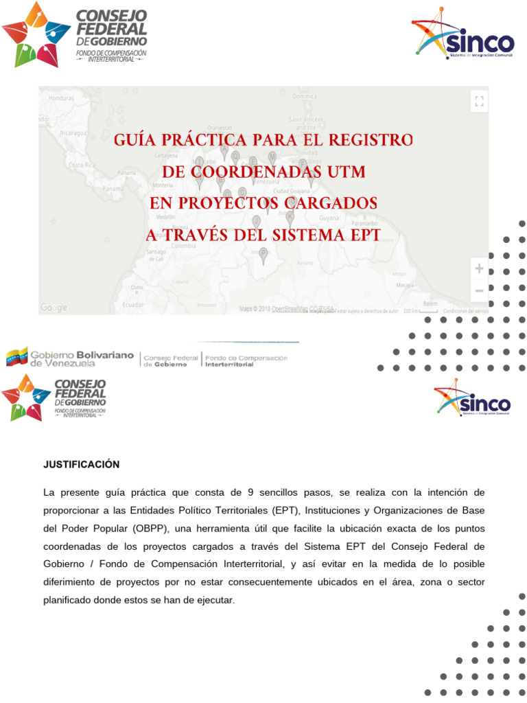 Guia Practica Generacion de Coordenadas UTM 1 | PDF | Software