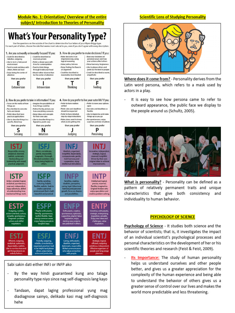 Theories of Personality | PDF | Psychoanalysis | Unconscious Mind