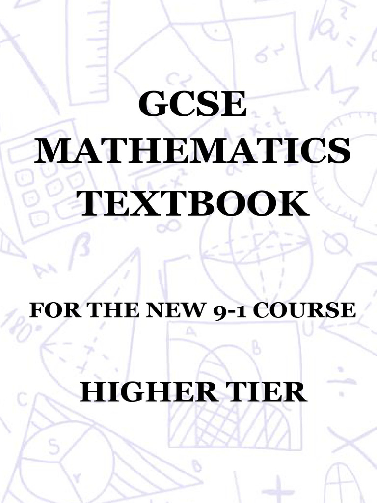 GCSE Mathematics Higher Tier Textbook | PDF