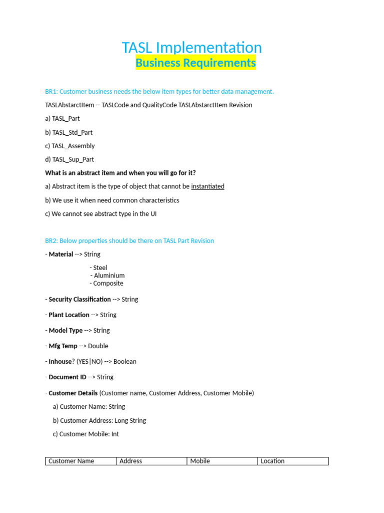 TASL Implementation Project | PDF | Databases | Computing