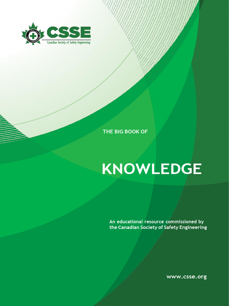 The Big Book of Safety Knowledge | PDF | Occupational Safety And Health | System