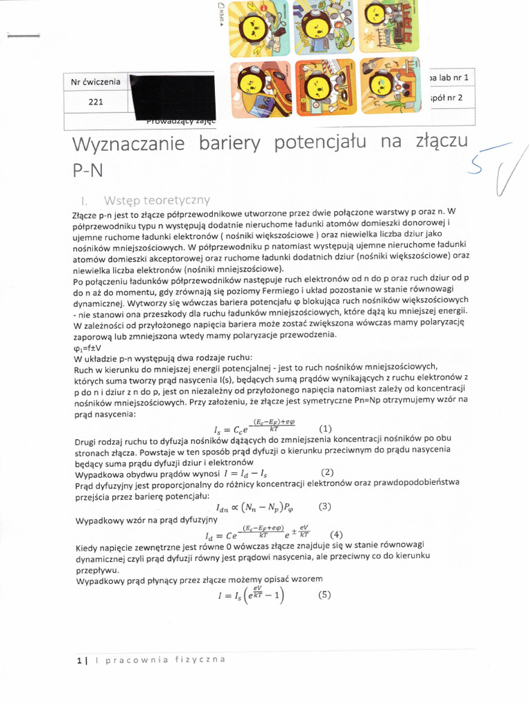 Przykladowe sprawozdanie 2 | PDF