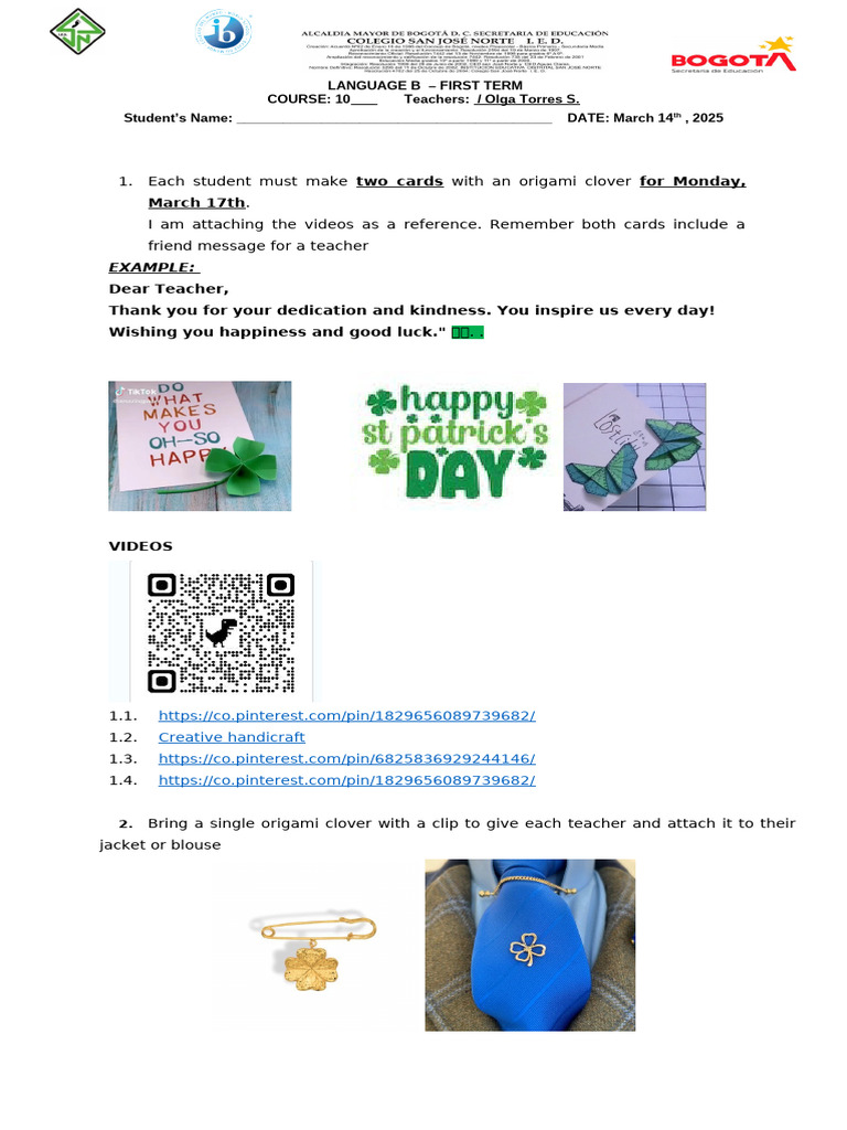 Clover Saint Patrick | PDF