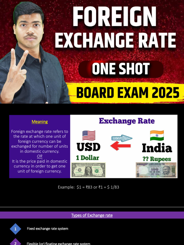 Understanding Foreign Exchange Rates | PDF | Exchange Rate | Currency ...