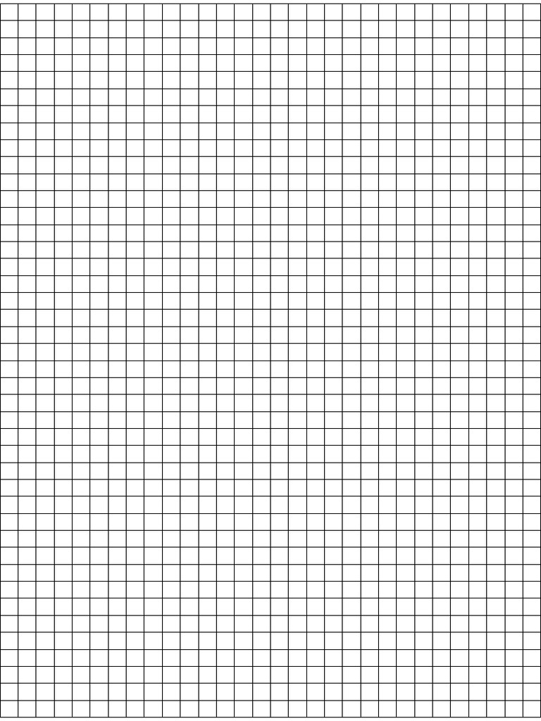 7mm Grid Paper Black 7mm Grid | PDF
