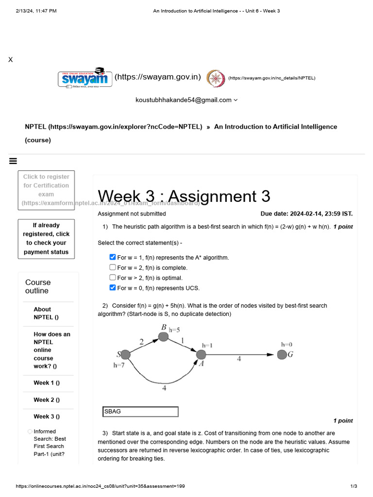 Informed Search Techniques in AI | PDF | Theoretical Computer Science | Algorithms