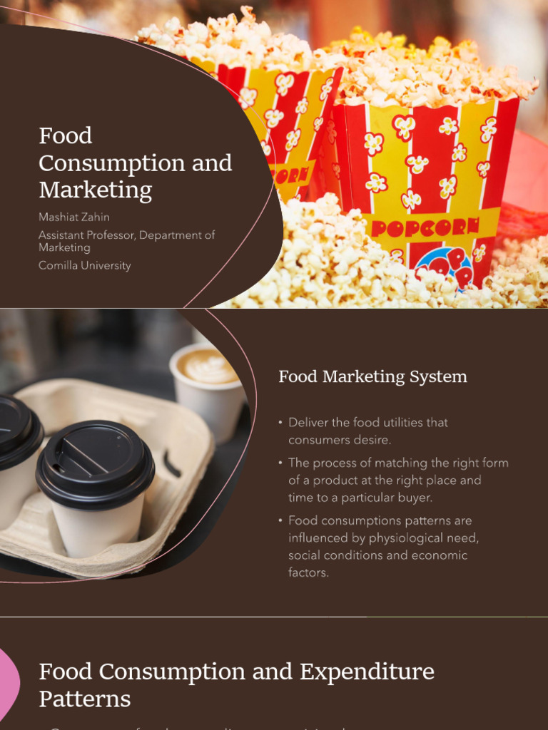 Food Consumption and Marketing - MKT314 - C4 | PDF