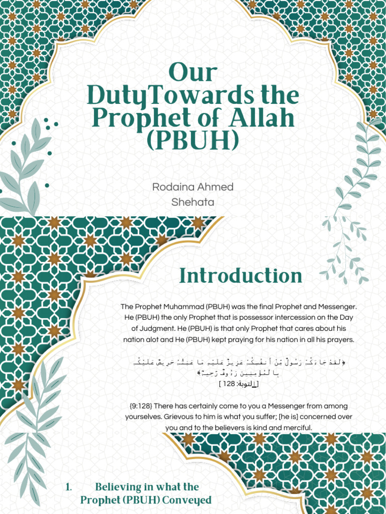 Islamic Project, Rodaina | PDF | Prophets And Messengers In Islam ...
