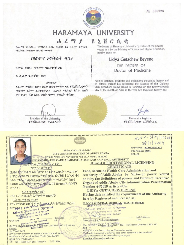 Dr. Lidya Getachew Beyene | PDF