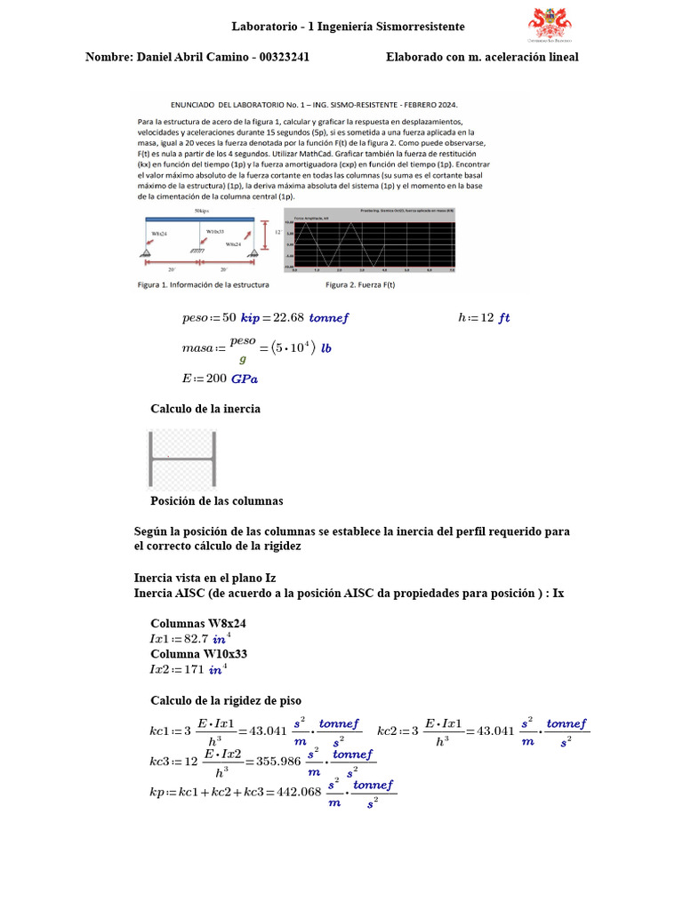 Laboratorio 1 Acel Lin | PDF