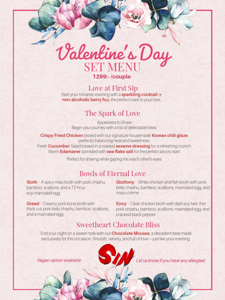 SIN Valentine 2025 Web | PDF