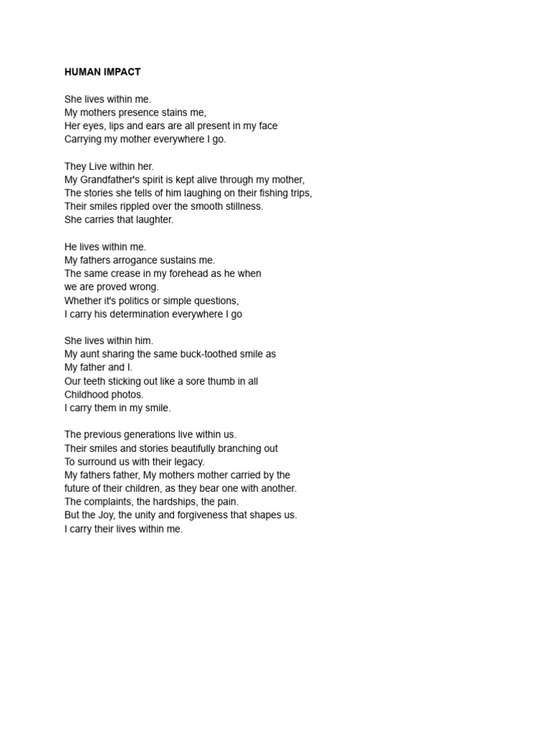 Random Poem I Found Online | PDF