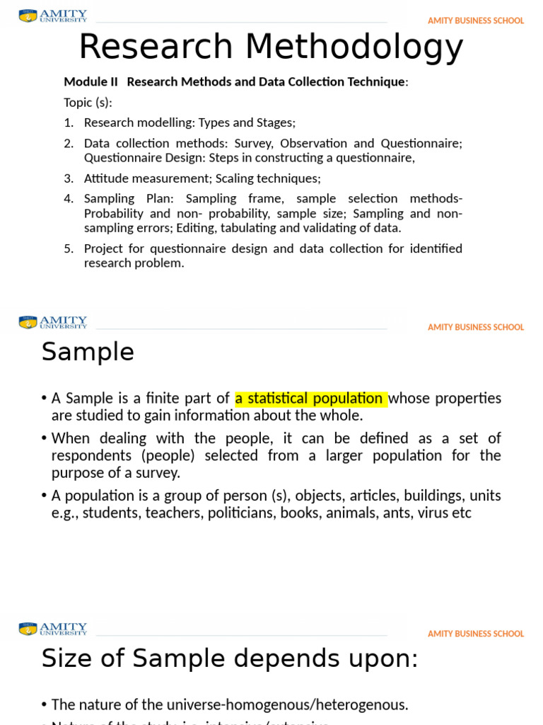 RM QAM202 Sampling Design | PDF | Sampling (Statistics) | Standard Deviation