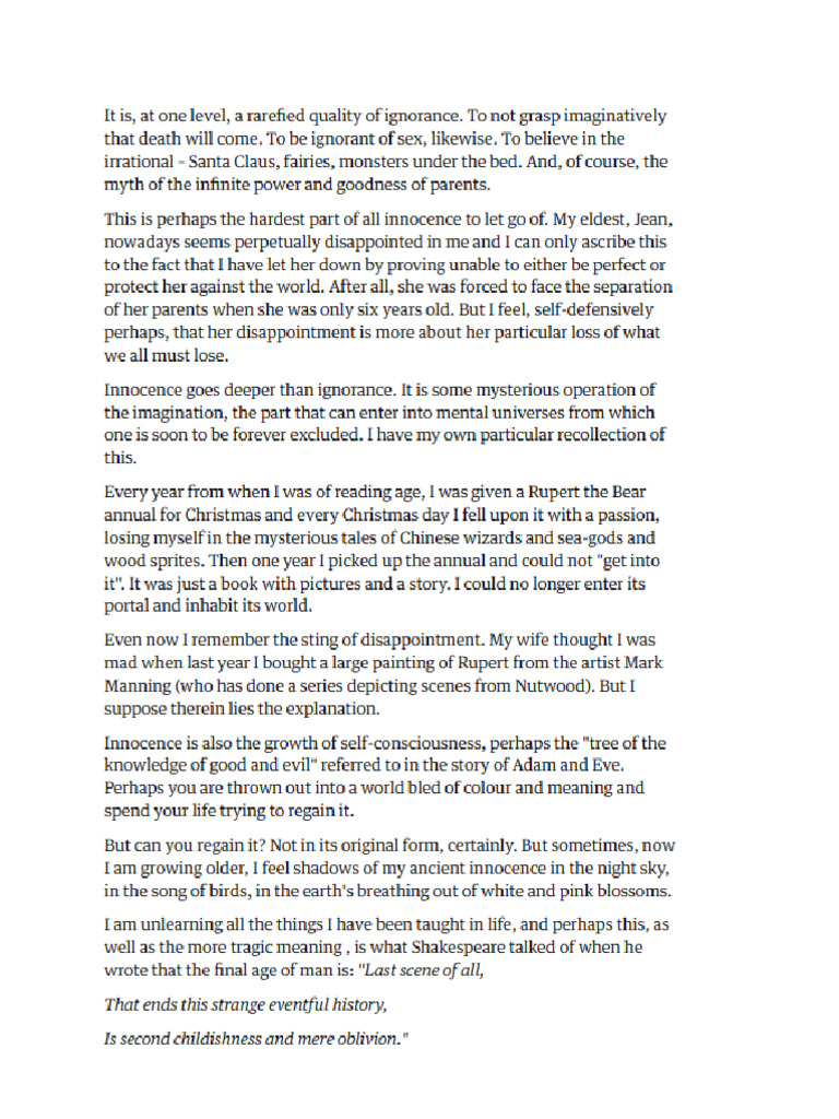 Non Literary Extract | PDF