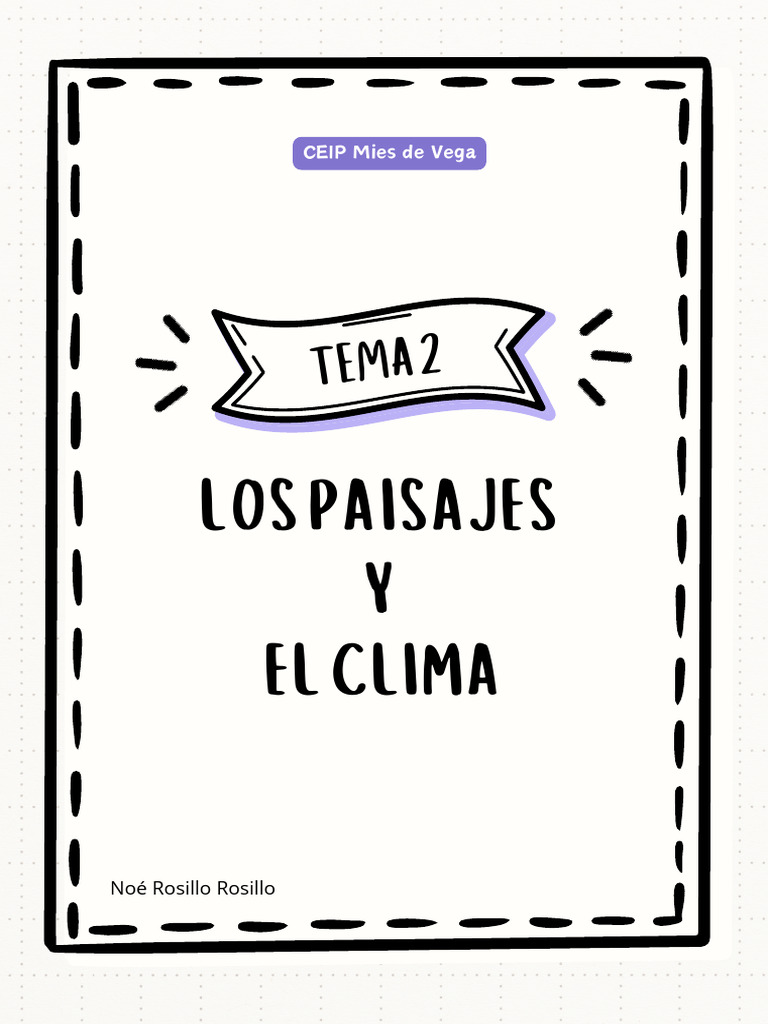 Tema 2. Los paisajes y el clima | PDF | Clima | Cambio climático