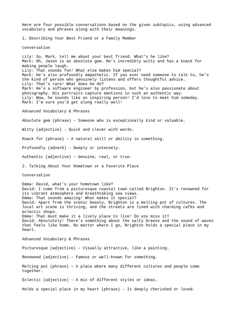 Describing People, Places, Things | PDF | Adjective | Linguistics