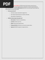 Work Inspection Request (WIR) Process | PDF