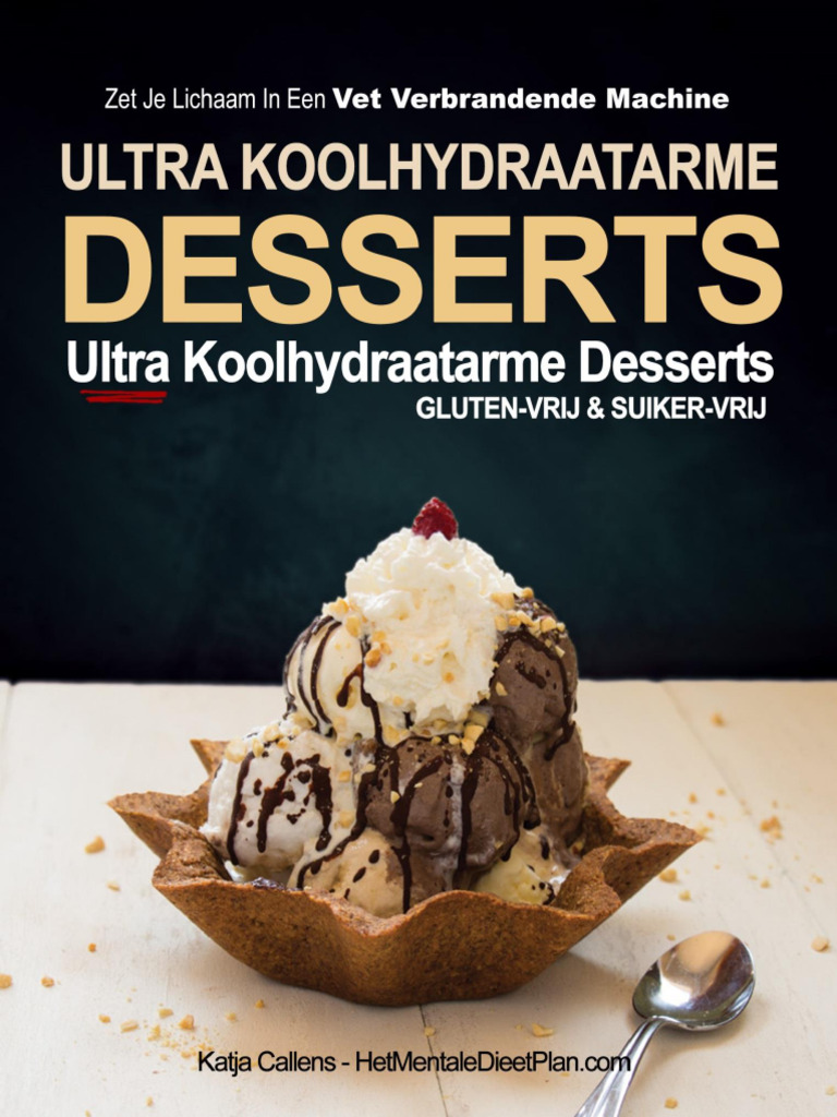 Ultra Koolhydraatarme Desserts | PDF