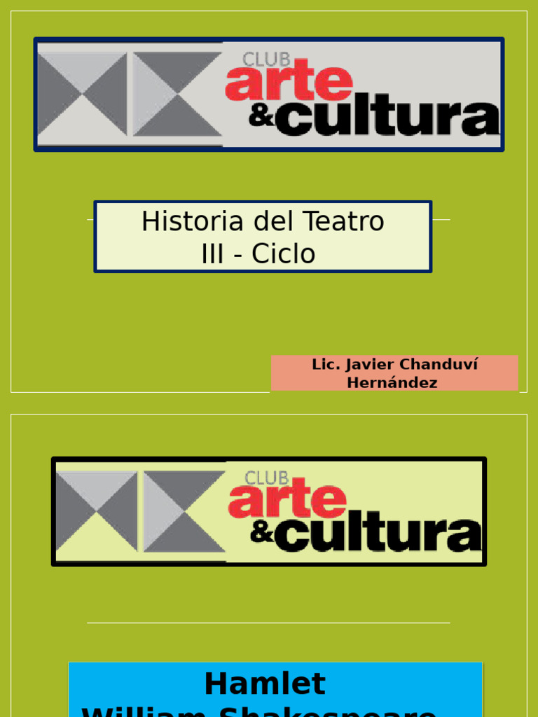 Shakespeare y la Tragedia de Hamlet | PDF | Aldea | William Shakespeare