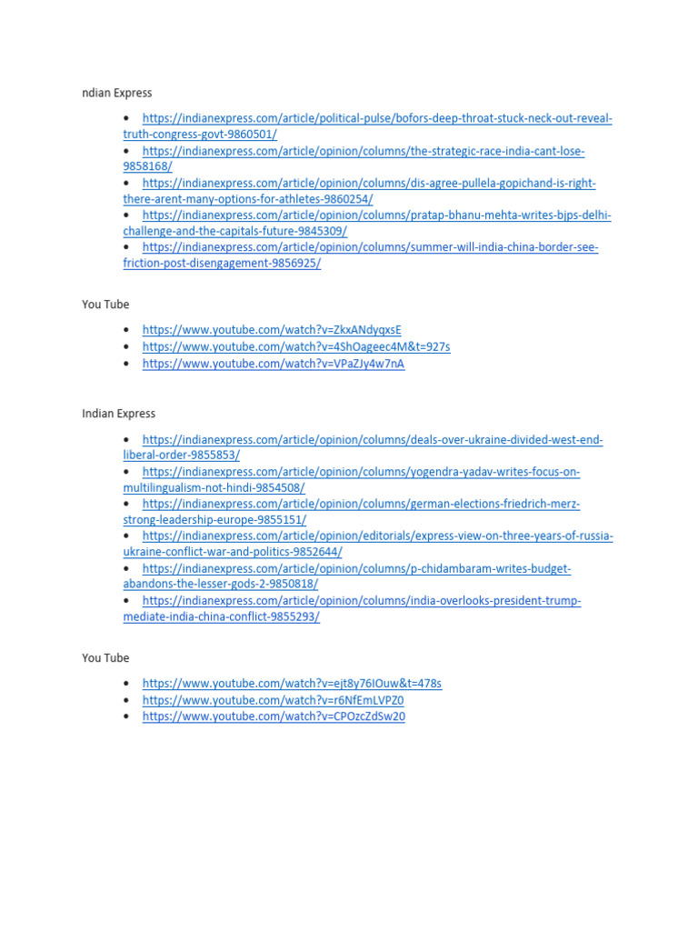 Editorials 01.03.2025 | PDF