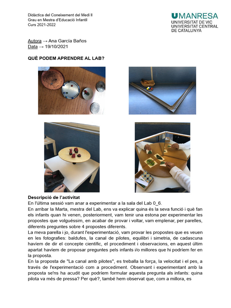 Dossier 2. LAB. | PDF