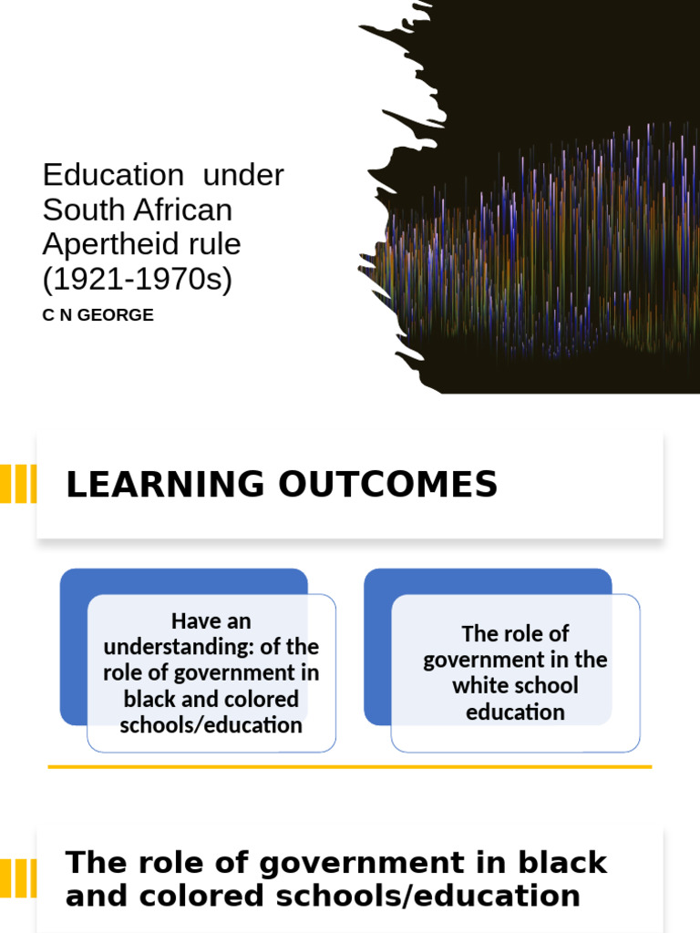 Bantu Education Act and Apartheid Education | PDF | Apartheid | Namibia