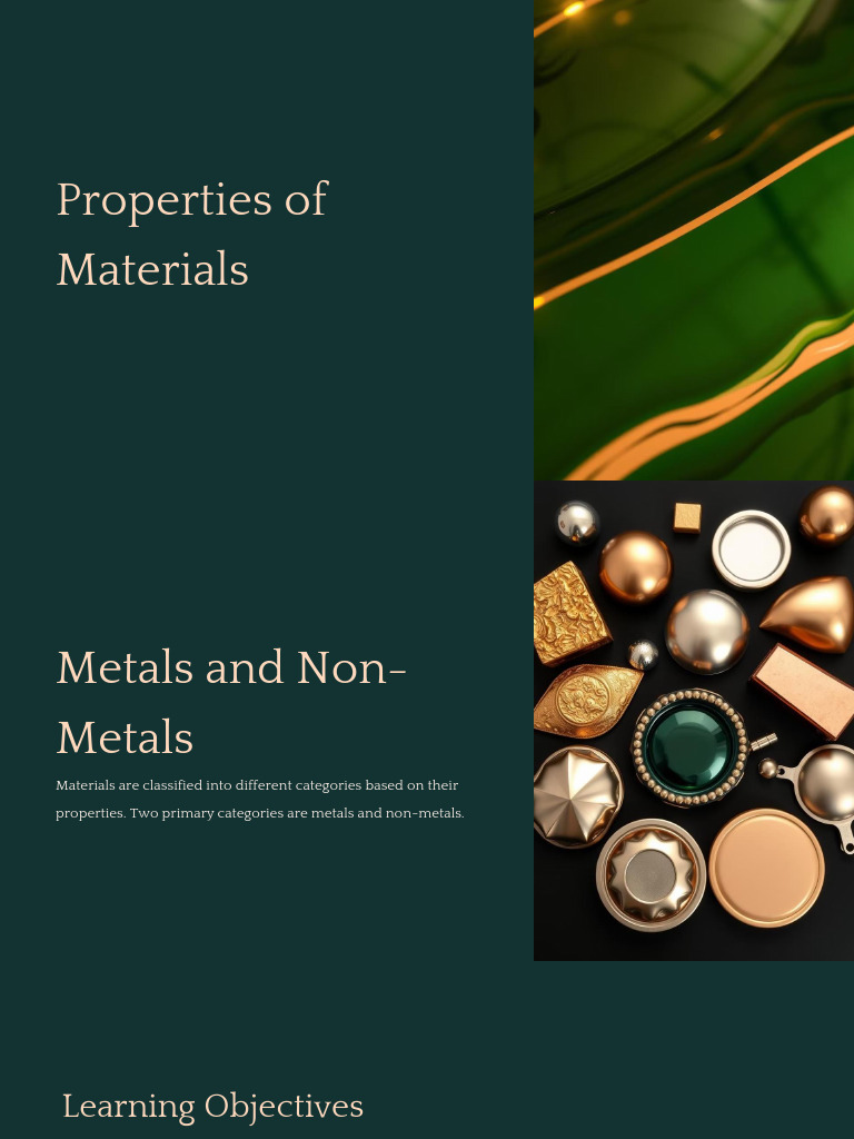 Properties of Materials | PDF | Metals | Alloy