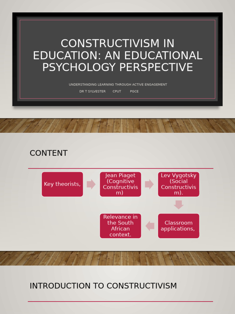 Constructivism in Education | PDF | Constructivism (Philosophy Of Education) | Learning