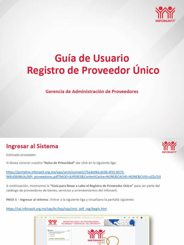 GUIA DE REGISTRO UNICO 160524 VF | PDF | Archivo de computadora | Se sentó