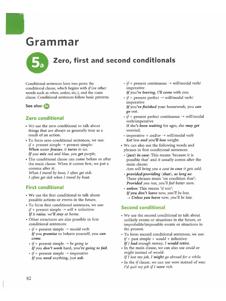 FCE Conditionals | PDF
