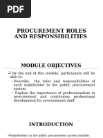 Understanding The Role of The Head of The Procuring Entity | PDF