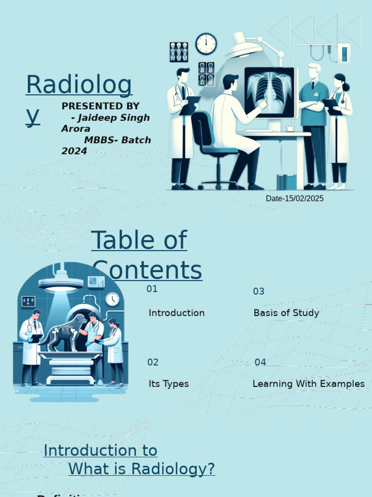 Radiology PowerPoint View | PDF | X Ray | Radiology