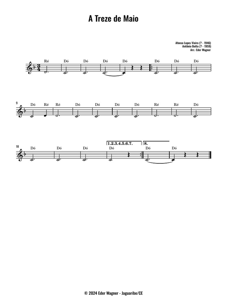 A Treze de Maio | PDF