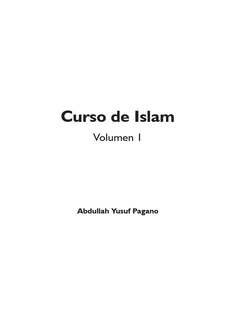 Curso de Introducción al Islam | PDF | Alá | Fe