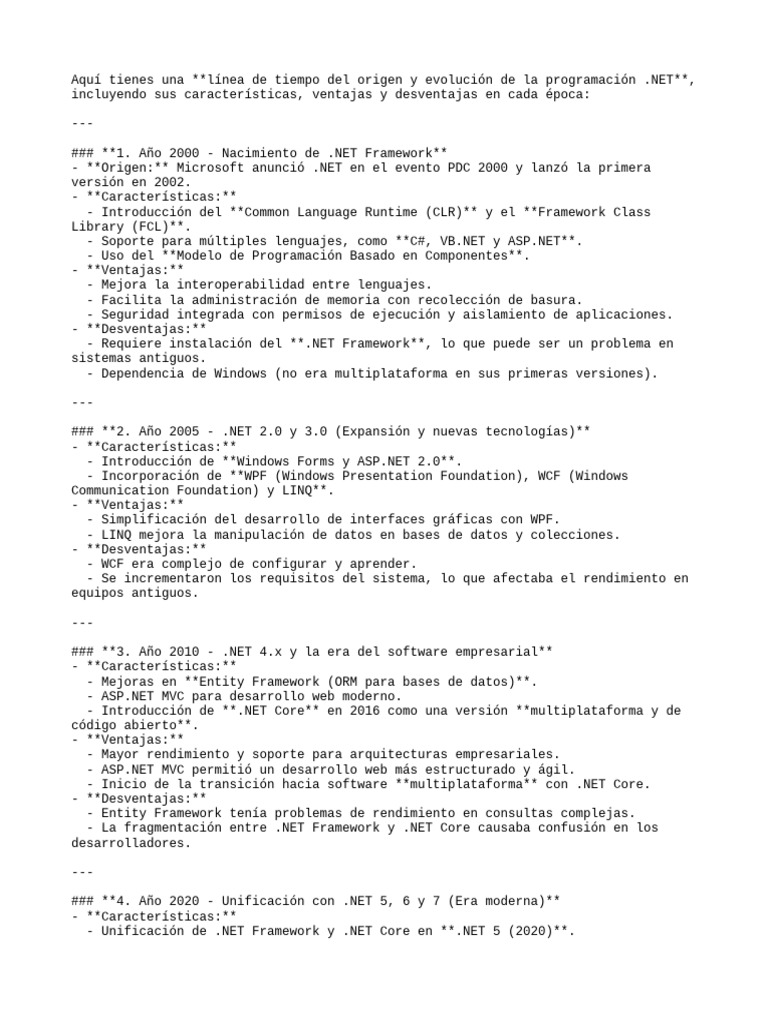 Message | PDF | .NET Framework | Software multiplataforma