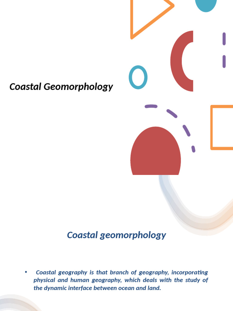 4 Coastal Geomorphology | PDF | Coastal Geography | Coast
