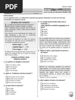 Evaluación Diagnóstica de Lectura 2do Grado 2023 | PDF