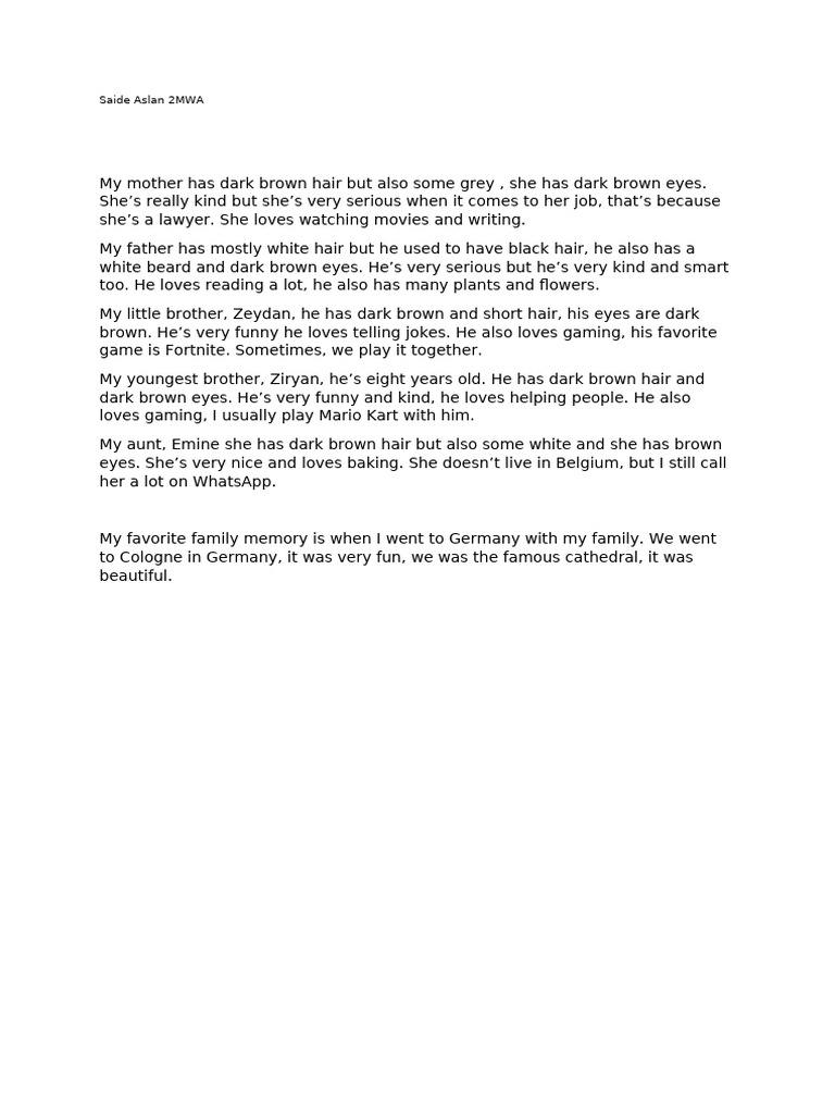 Family Tree ENglish 06022025 | PDF