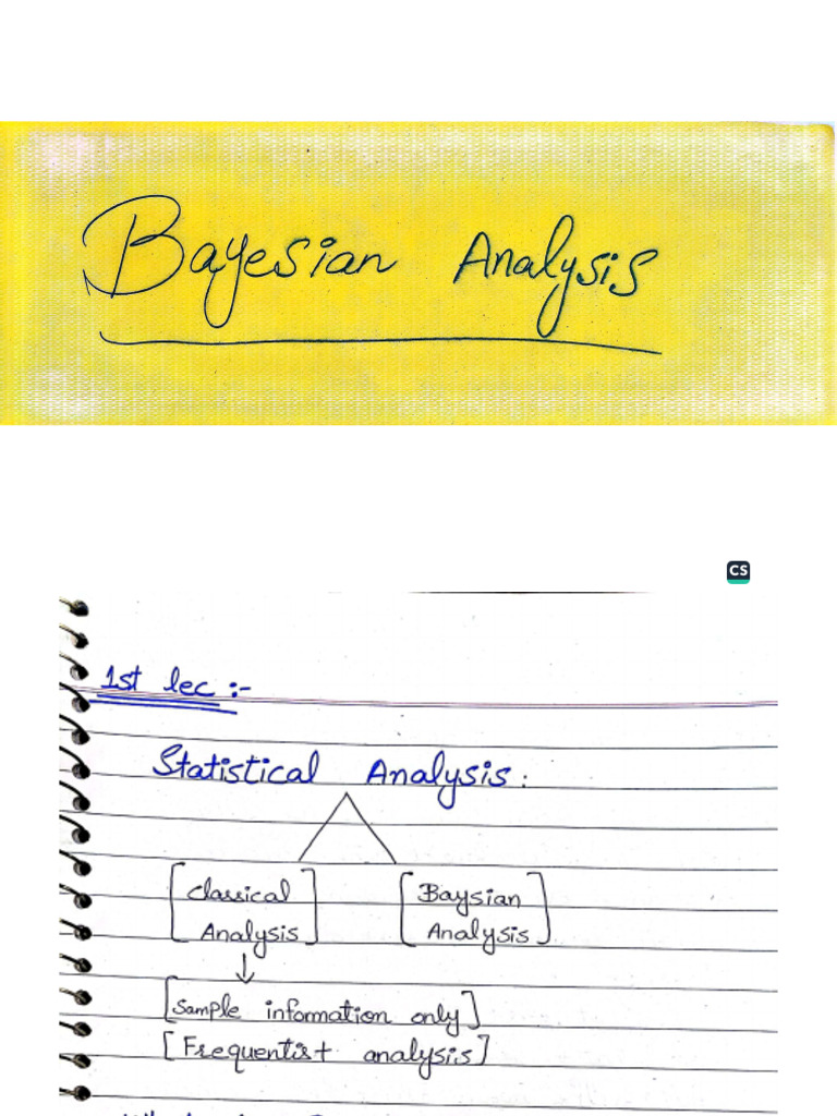 Bayesian Analysis | PDF