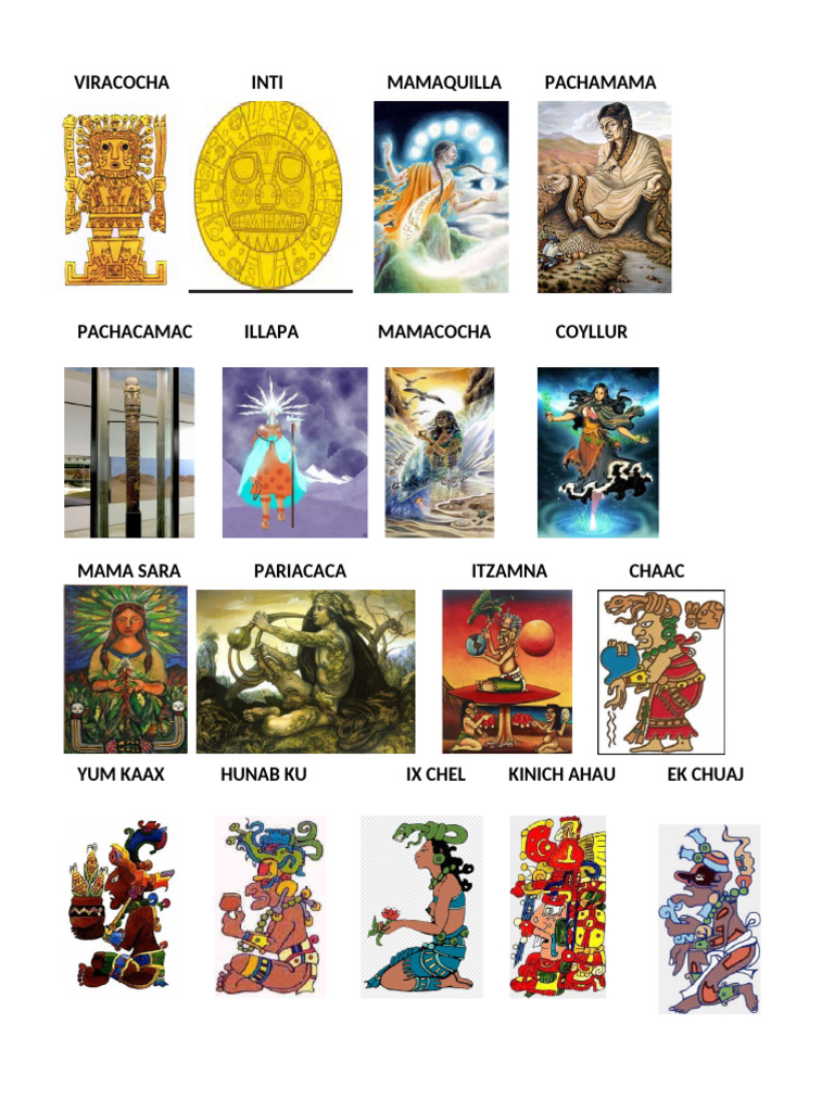 Dioses Inca | PDF