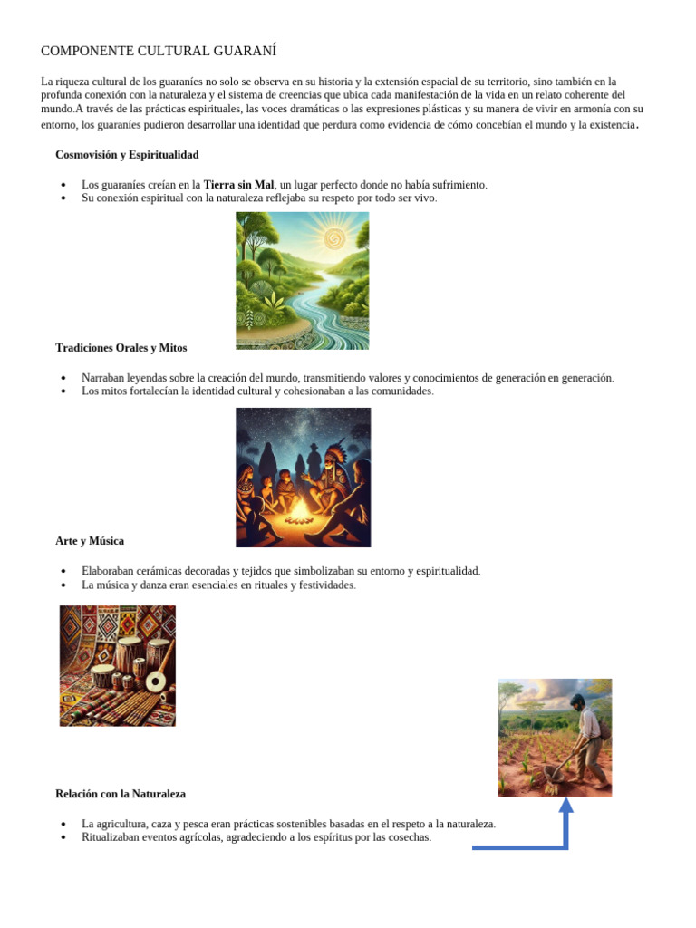 COMPONENTE CULTURAL GUARANÍ | PDF
