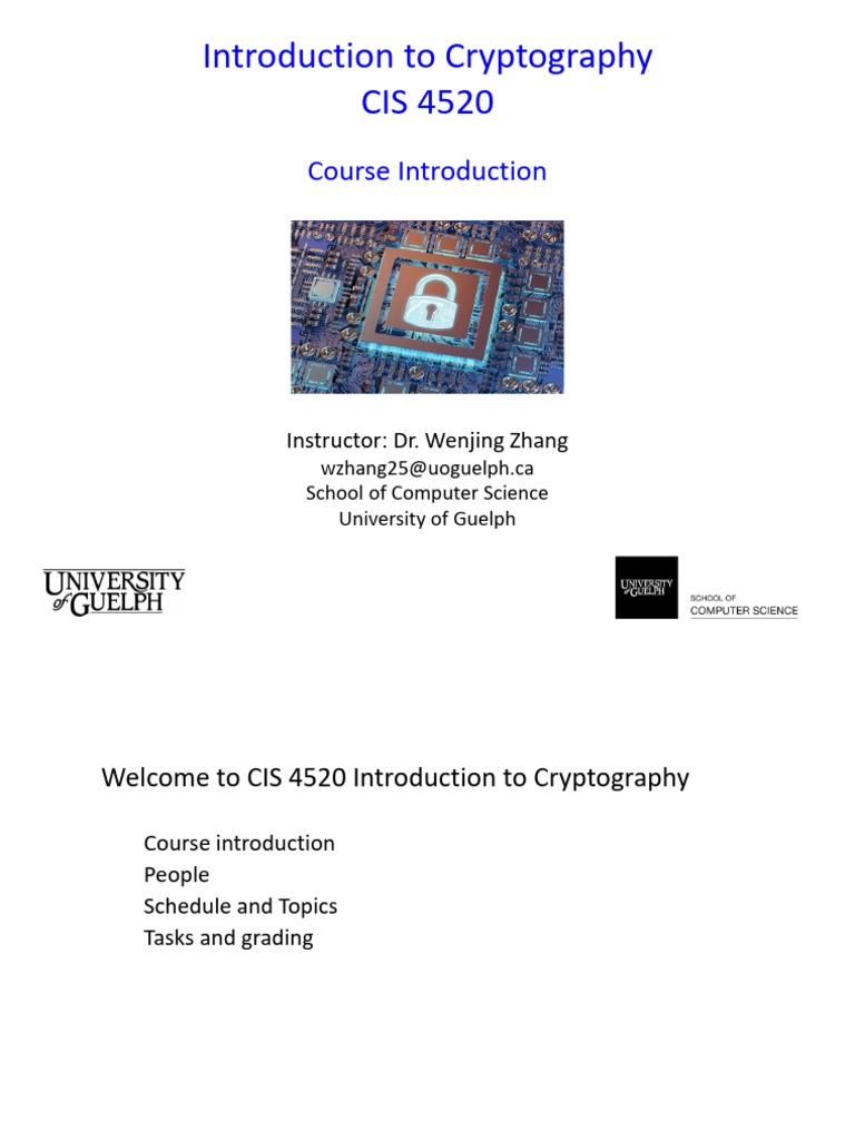 Cis4520 All Lecture Notes And Assignments Pdf Machine Learning Public Key Cryptography