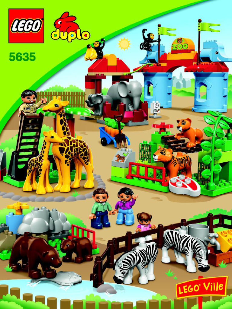 Lego Set 5635 Duplo Big City Zoo | PDF
