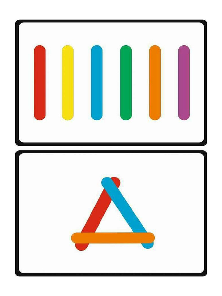 Fichas de Palito Colorido | PDF