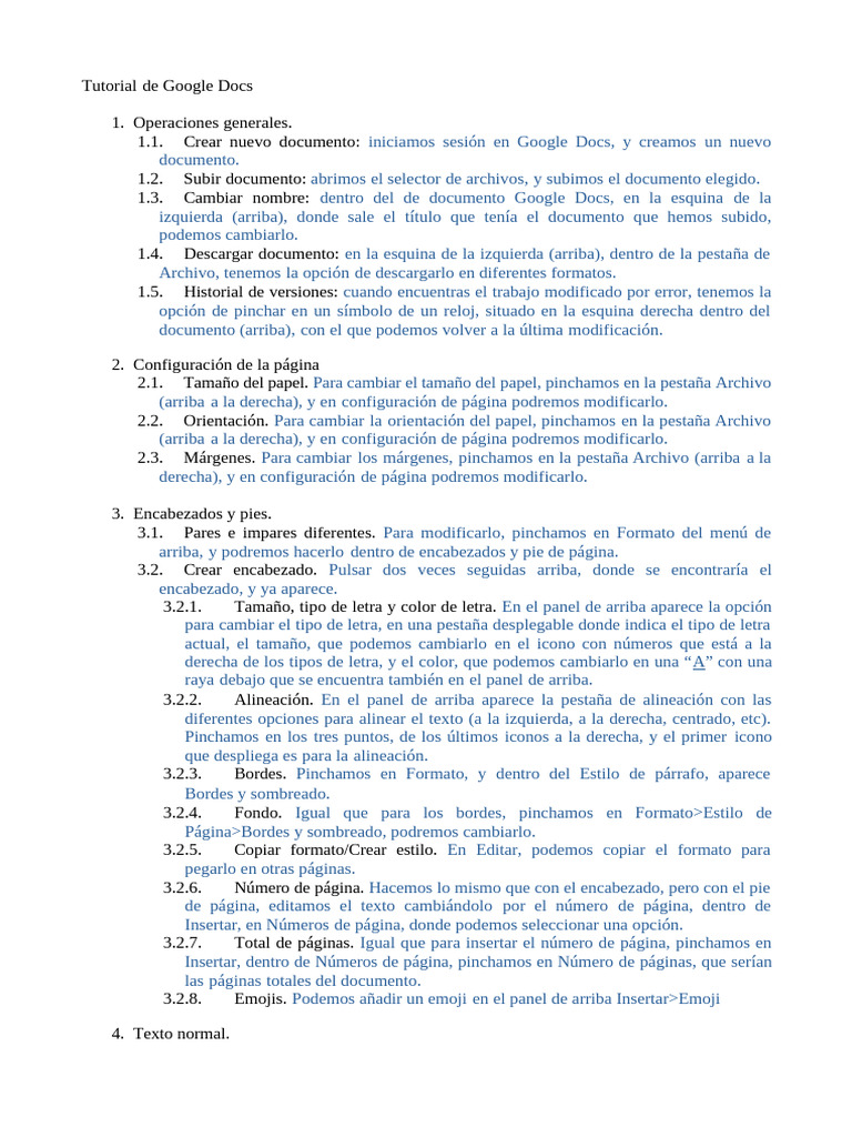 Tutorial Docs Paula | PDF