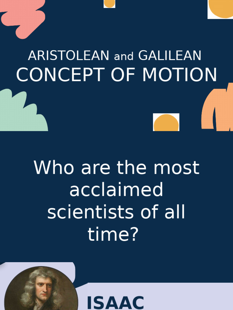 M2-Aristolean-and-Galilean-Concept-of-Motion | PDF | Force | Inertia
