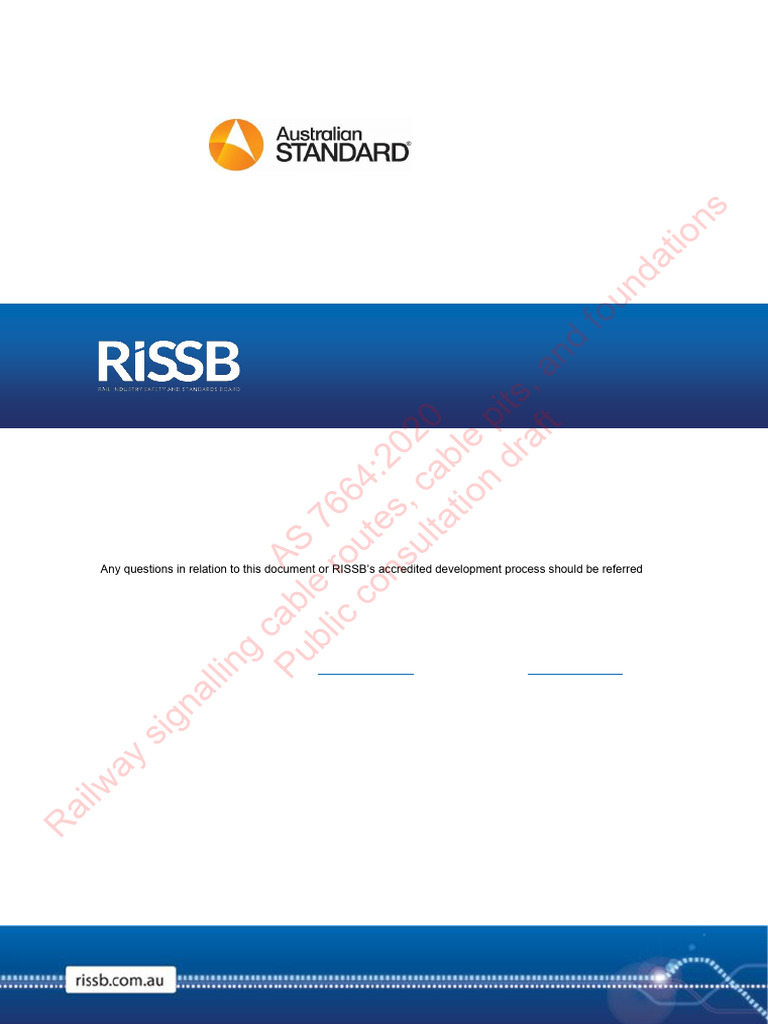 2020 - 05 - AS 7664 - Signalling Cable Routes Cable Pits and ...