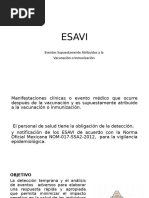 Manual ESAVI 2025: Vigilancia Vacunal | PDF | Vacunación | Vacunas