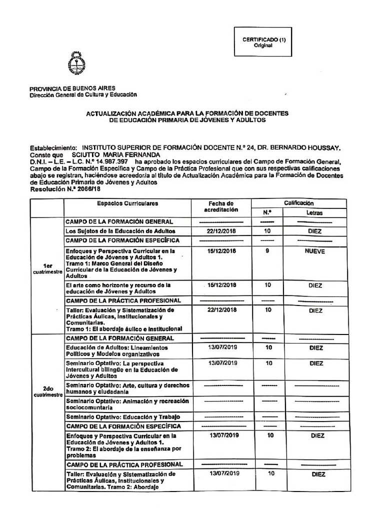 Documentación de Lo Declarado | PDF